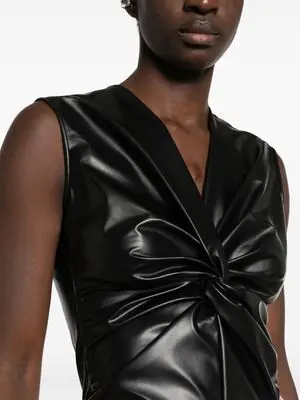 Versace X Dua Lipa Knotted Bodysuit