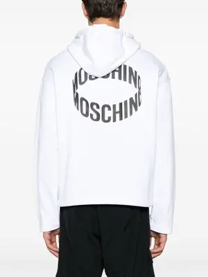 Moschino Appliqué Organic Cotton Sweatshirt
