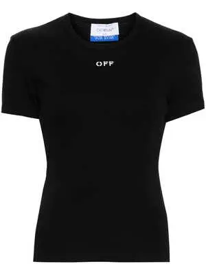 Off-white Stretch T-shirts For Women