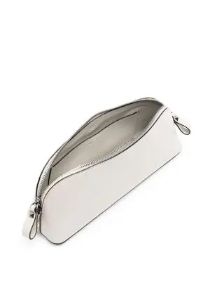 Valentino Garavani Rockstud Leather Clutch - Grey