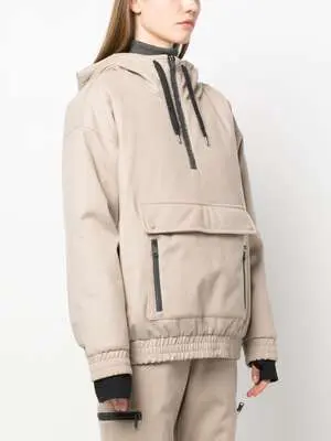 Brunello Cucinelli Long-sleeve Half Zipped Hoodie