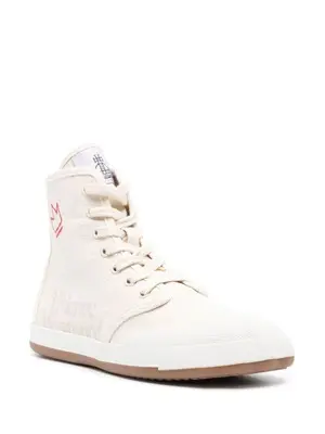 VIVIENNE WESTWOOD Animal Gym Hi-top Sneakers - Neutrals