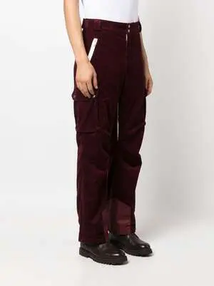 Brunello Cucinelli Logo-embroidered Corduroy Trousers