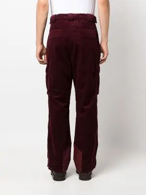 Brunello Cucinelli Logo-embroidered Corduroy Trousers