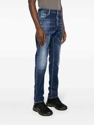 Dsquared2 Cool Guy Distressed Jeans - Blue
