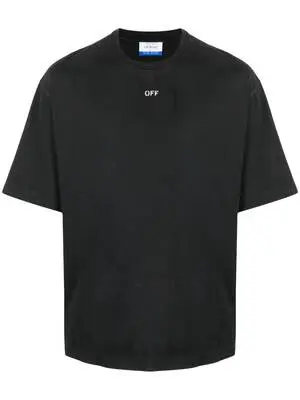 Off-White S.matthew Skate Logo-print T-shirt - Black