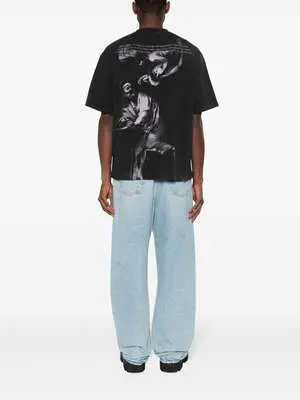 Off-White S.matthew Skate Logo-print T-shirt - Black