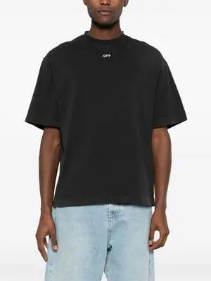Off-White S.matthew Skate Logo-print T-shirt - Black