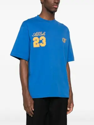 Off-White Logo-print Cotton T-shirt