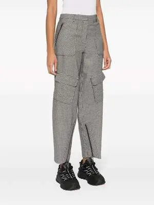 Iceberg Houndstooth Tapered Trousers