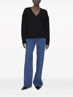 ANINE BING Lee Cashmere Jumper - Black