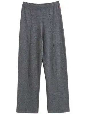 Chinti & Parker Wide-leg Wool Blend Track Pants - Grey
