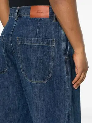 Studio Nicholson Puch Wide Leg Jeans - Blue
