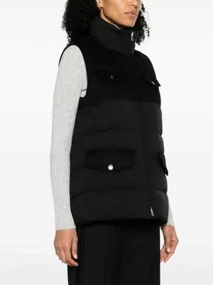 Kiton Zip-up Quilted Down Gilet