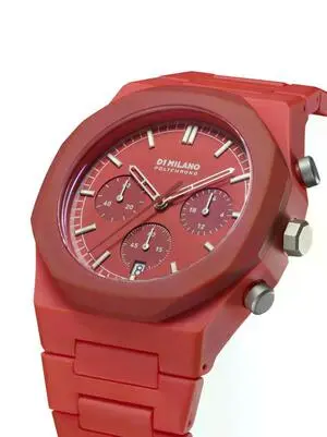 D1 MILANO Polychrono 40.5mm Watch - Red