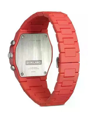 D1 MILANO Polychrono 40.5mm Watch - Red