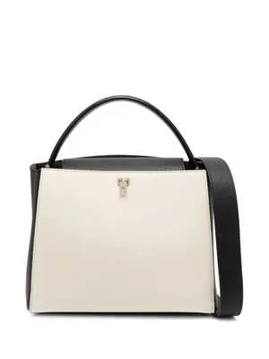 VALEXTRA Brera Leather Tote Bag