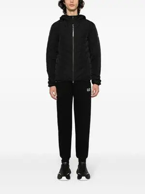 EA7 Hooded Quilted Jacket