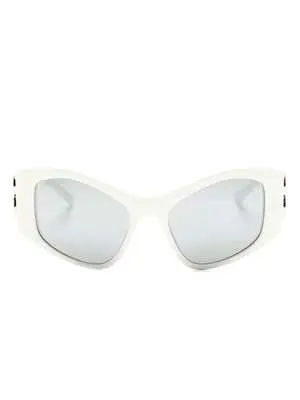 Balenciaga Dynasty D-frame Sunglasses - White