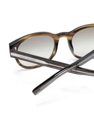 Saint Laurent Logo-engraved Sunglasses
