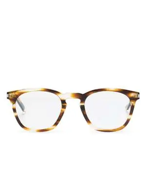 Saint Laurent Sl 30 Slim Glasses - Brown