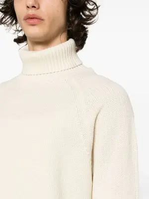 TEN C Roll-neck Wool Jumper