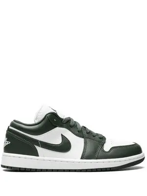 JORDAN Air 1 Low Galactic Jade Sneakers - Green