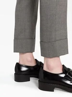 Thom Browne Cropped Tailored Trousers - Grey