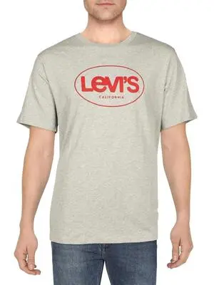 LEVI'S Mens Relaxed Logo Graphic Tshirt - Grey
