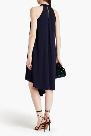 Halston Marie Draped Jersey Dress