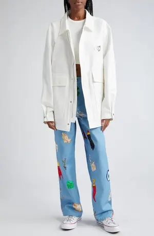 [新品]SKY HIGH FARM ALASTAIR WORKWEAR COAT Sky High Farm Workwear X Alastair Mckimm Gender Inclusive Feed The