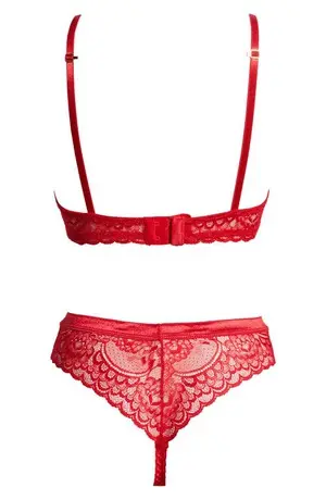 COQUETTE Lace Underwire Bra & Tanga