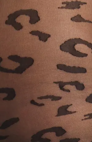 Commando Sheer Leopard Tights