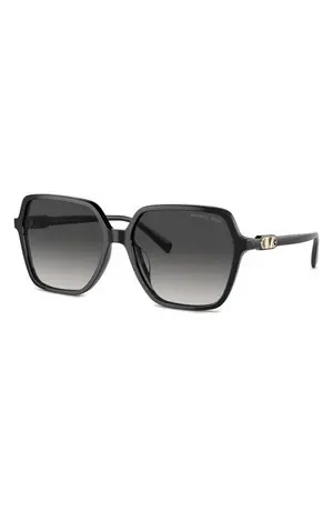 Michael Kors Jasper Square Frame Sunglasses - Black