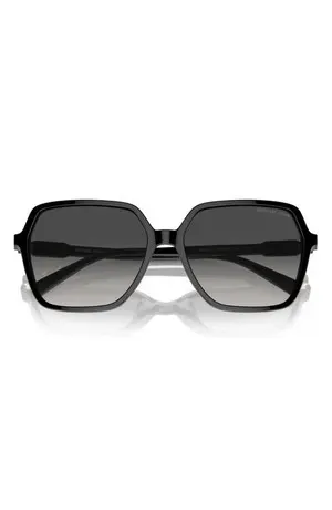 Michael Kors Jasper Square Frame Sunglasses - Black