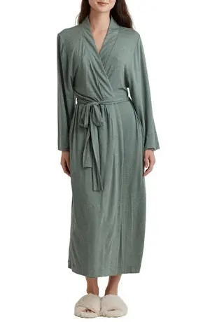 PAPINELLE Kate Stretch Modal Robe - Deep Moss