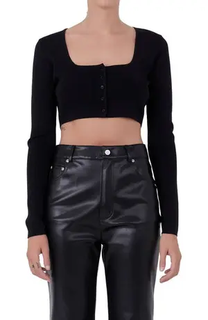 Endless Rose Ribbed Crop Top
