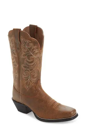 Ariat Roundup Western Boot - Brown