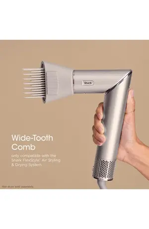 SHARK Flexstyle Wide-tooth Comb Attachment