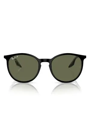 Ray-ban 51mm Polarized Sunglasses - Black Green