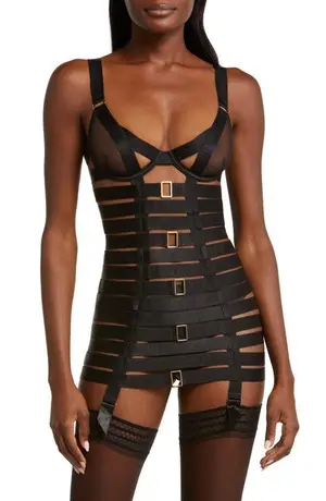 Bluebella Trinity Strappy Underwire Basque
