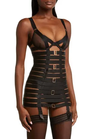 Bluebella Trinity Strappy Underwire Basque