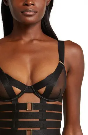 Bluebella Trinity Strappy Underwire Basque
