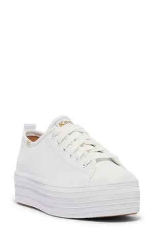 KEDS® Triple Up Leather Sneakers