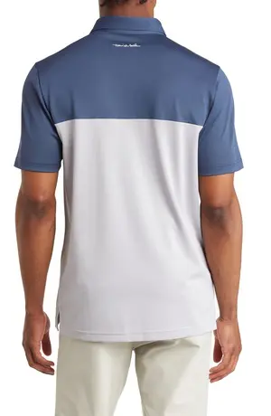 Travis Mathew Dinner Cruise Stripe Stretch Golf Polo