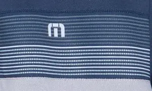 Travis Mathew Dinner Cruise Stripe Stretch Golf Polo