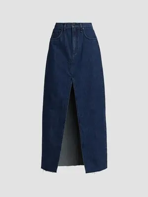 Rag & Bone Avery Denim Maxi Skirt