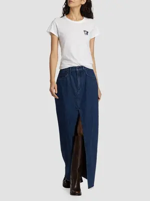 Rag & Bone Avery Denim Maxi Skirt