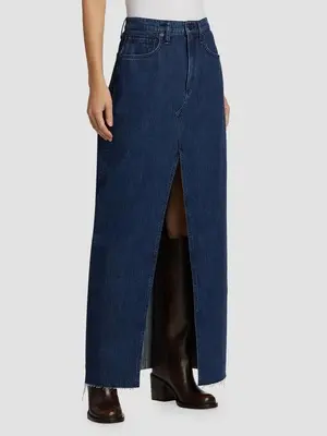 Rag & Bone Avery Denim Maxi Skirt