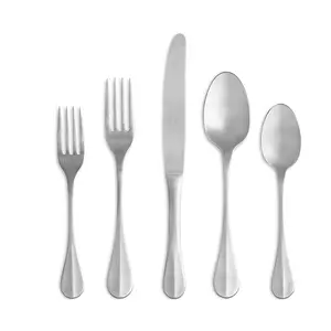 COSTA NOVA Nau Brushed 5 Piece Place Setting - Stainless Steel